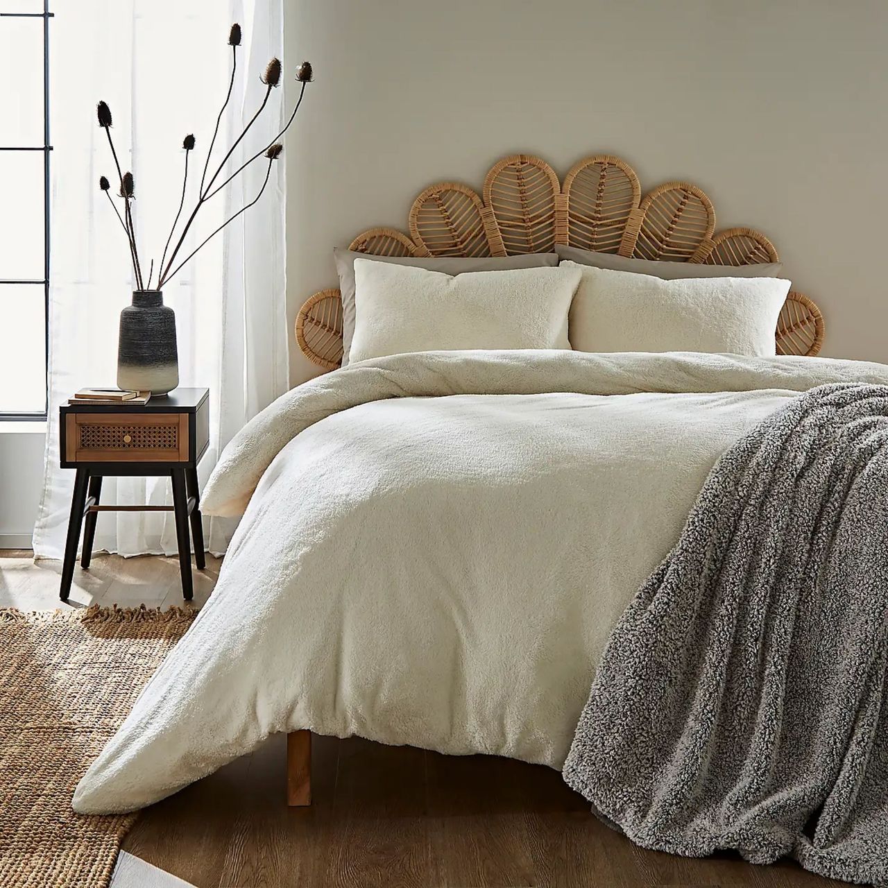 Dunelm's cult teddy bedding is back for winter | Ideal Home