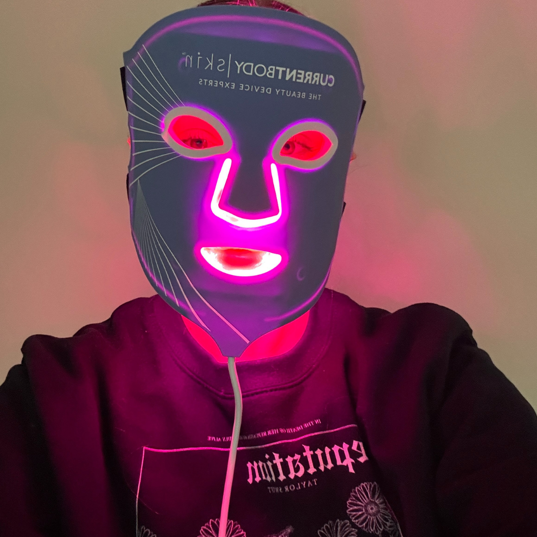 Currentbody Anti-Blemish LED Light Therapy Face Mask: Review | Marie Claire UK