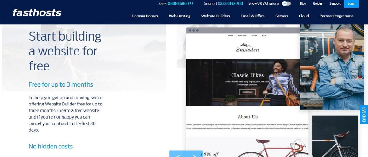 Fasthosts Website Builder review | TechRadar
