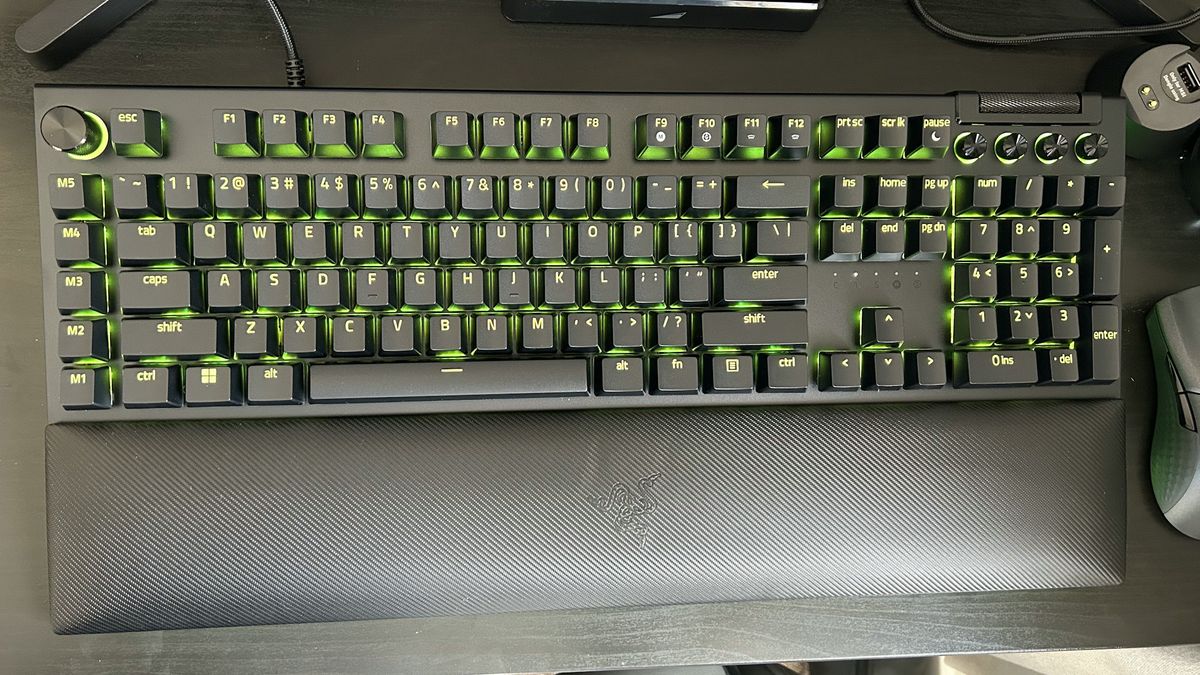 Razer BlackWidow V4 Pro review: "A speedy, feature-rich keyboard with ...