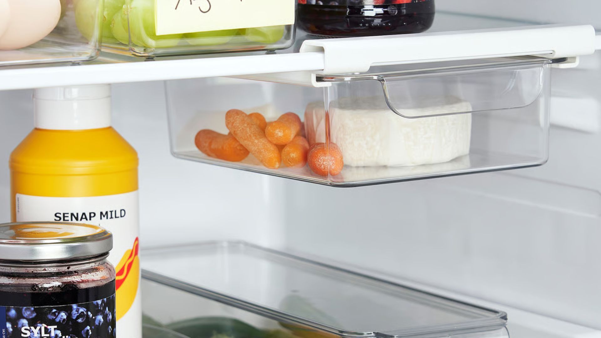 I just added a whole new shelf to my fridge, and all it took was this ...