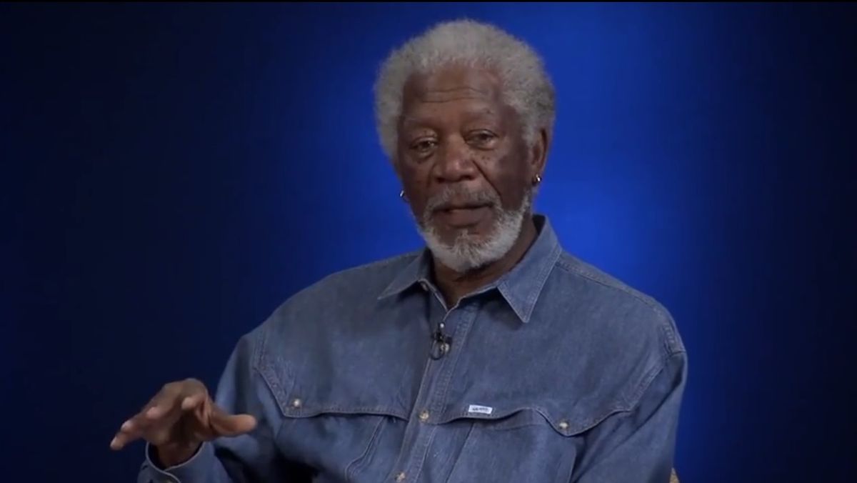Actor Morgan Freeman Talks Mars Trips & More with NASA Astronauts | Space