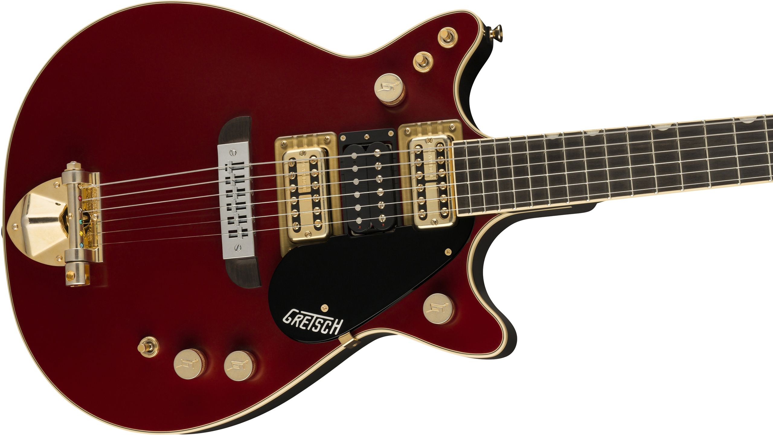 Gretsch pays homage to Malcolm Young with the 'Red Beast' Jet signature ...