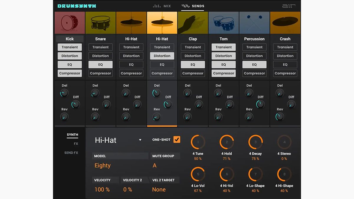 The DrumSynth from the MPC Standalone is now available as a plugin for ...