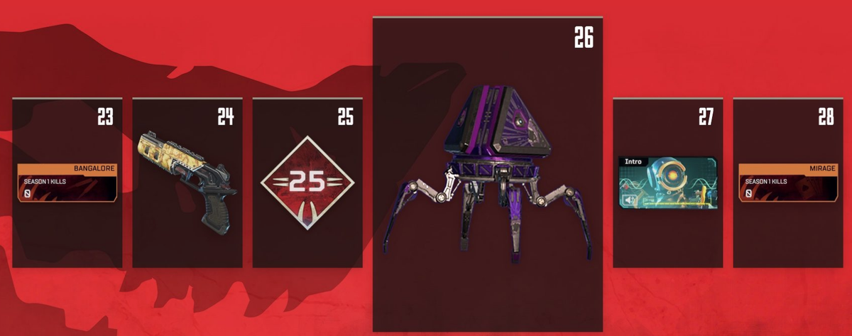 Apex Legends tier list - all the Season One tier list rewards in Apex ...