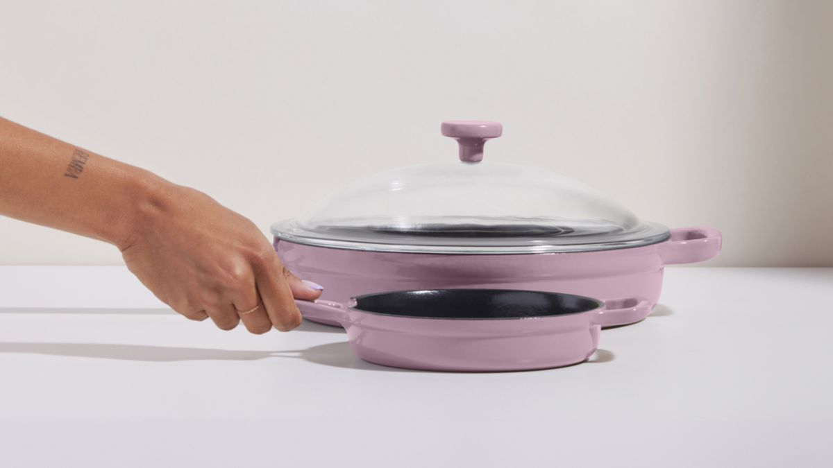 The Our Place Tiny Cast Iron Always Pan is a uni must-have | Ideal Home