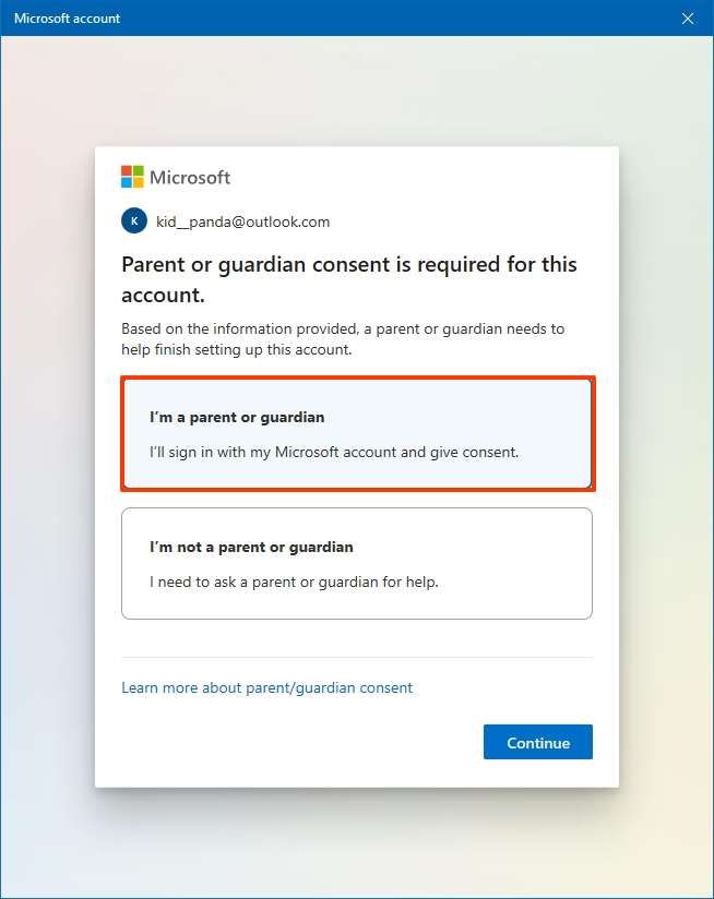 How to set up a kid-friendly Windows 10 device with a child account ...