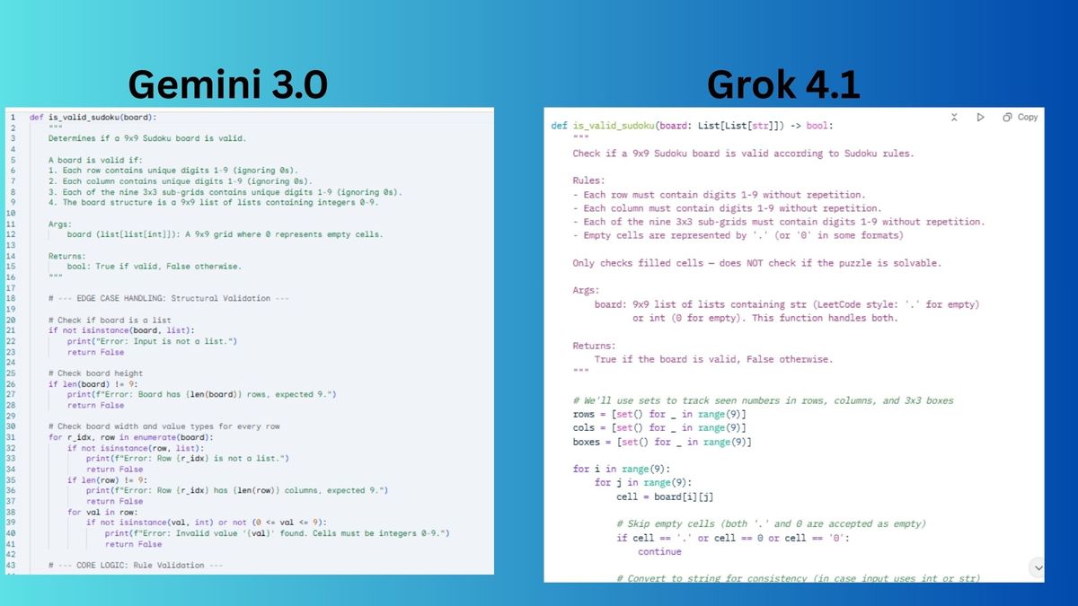 Elon Musk’s AI vs. Google’s AI with 9 challenging prompts — here’s the ...