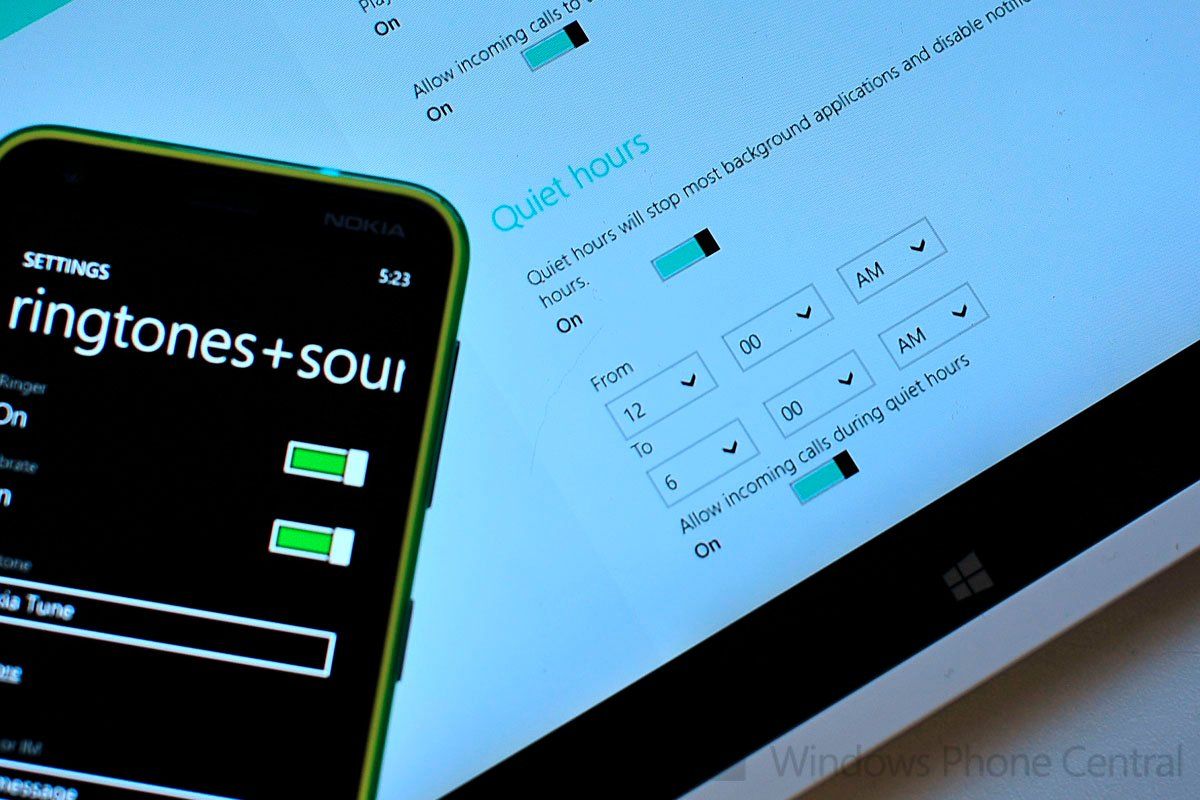 Quiet Hours for notifications: Coming to Windows Phone Blue? | Windows ...