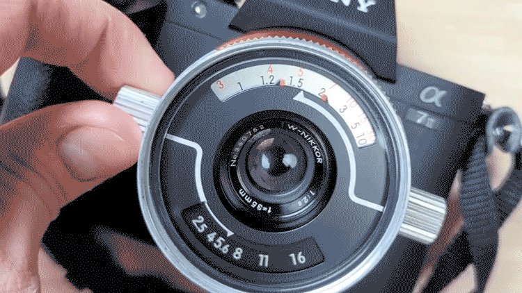 This might be the weirdest camera lens I've ever seen! But where does ...