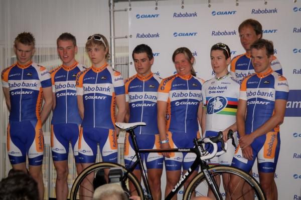 Rabobank-Giant Offroad team presented in Apeldoorn | Cyclingnews