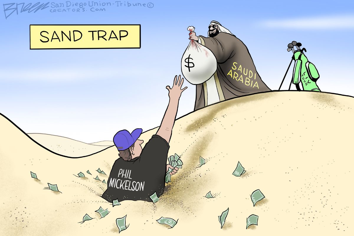 The sand trap | The Week