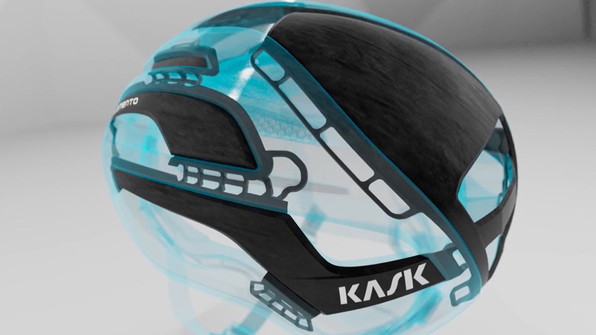 New Kask Elemento helmet uses 3D printing and carbon fibre | Cyclingnews New Kask Elemento helmet uses 3D printing and carbon fibre | Cyclingnews