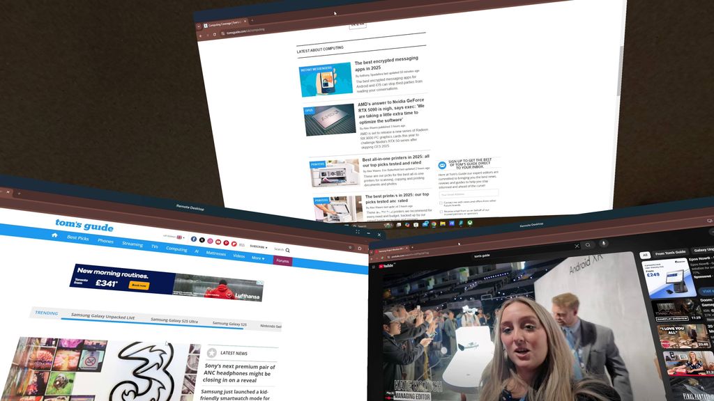 I just used a Meta Quest VR headset to get 3 virtual monitors on a ...