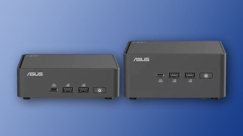 Asus' new NUC has a customizable, always-on E-Ink display on top — the ...
