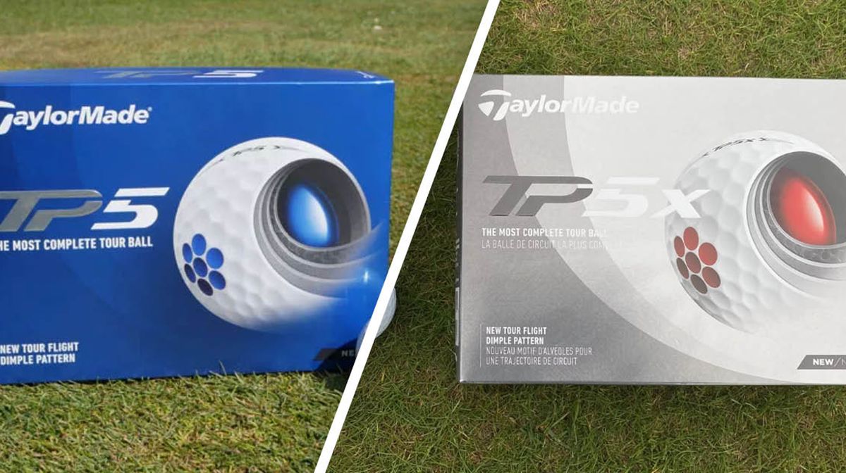 TaylorMade TP5 vs TP5x Golf Ball | Golf Monthly