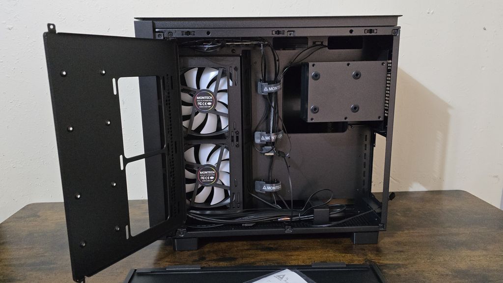 Montech King 65 Pro Case Review: Diffused lighting and dark glass | Tom ...