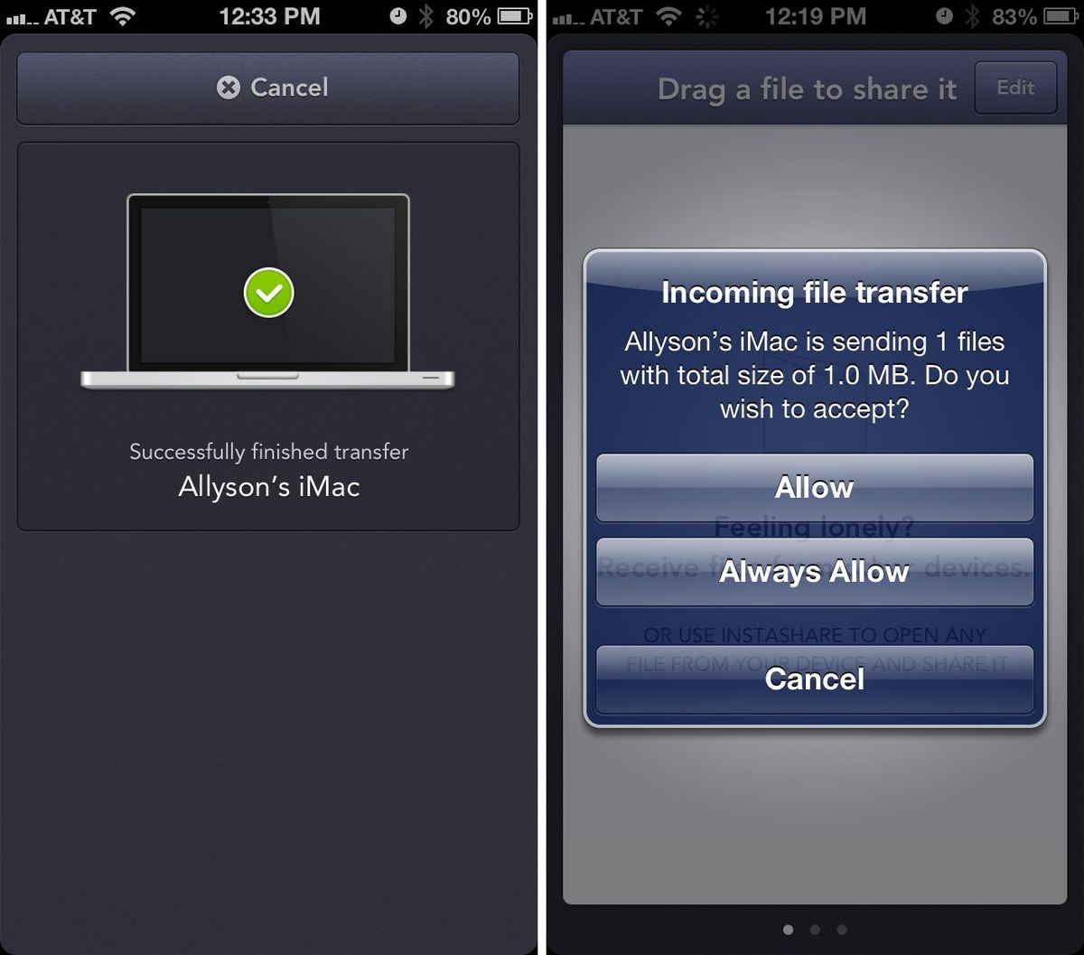 Instashare review: Transfer files between your iPhone, iPad, and Mac ...