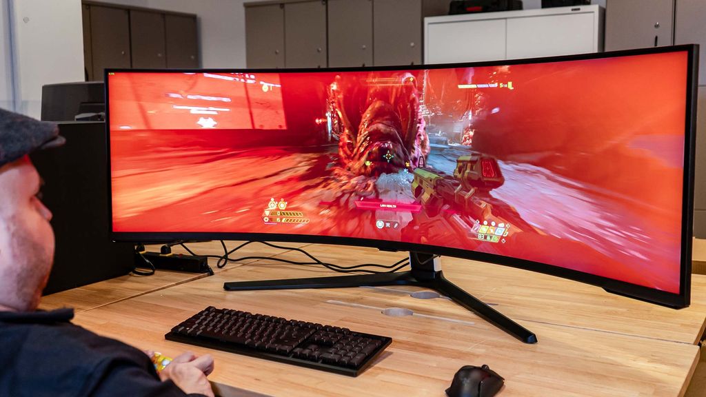 I thought this 57-inch curved monitor was ridiculous — until I tested ...