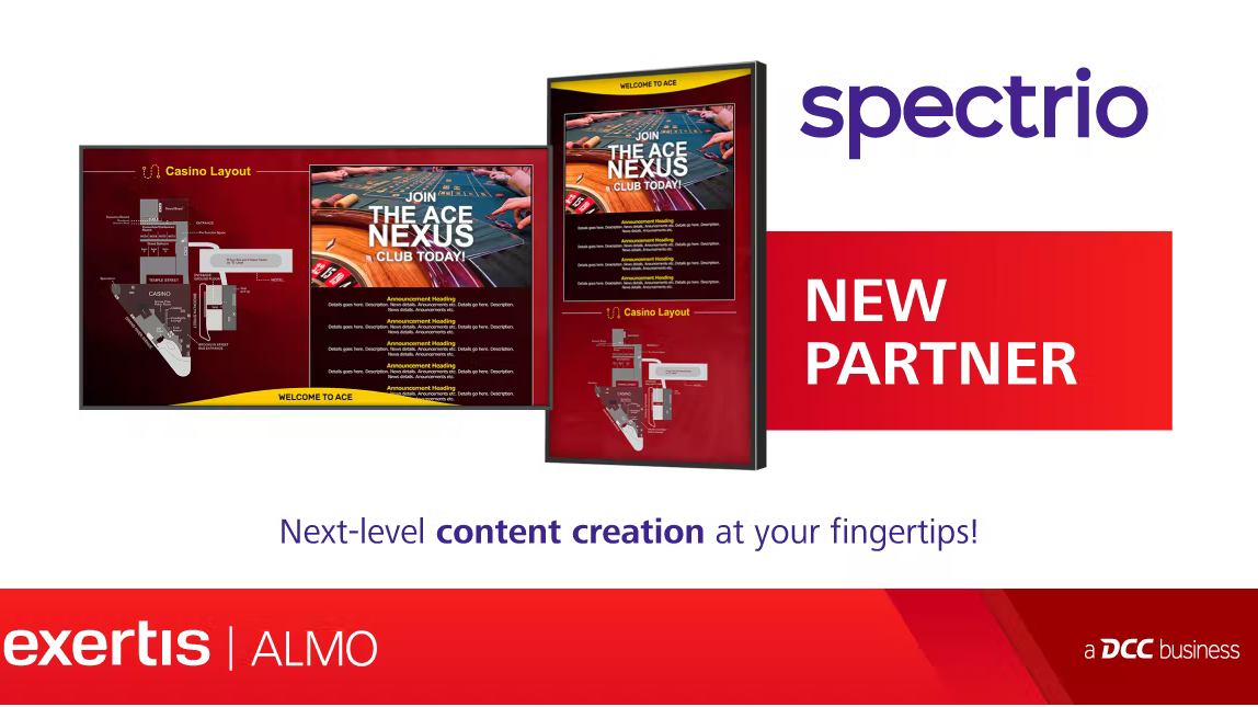Exertis Almo, Spectrio Partner to Expand Digital Signage Content ...