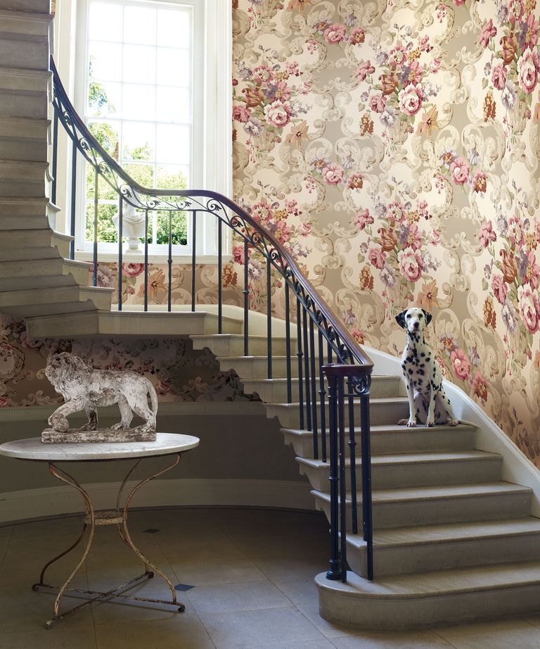 Stair wallpaper ideas: 10 ways with stairwell wallpaper | Homes and Gardens