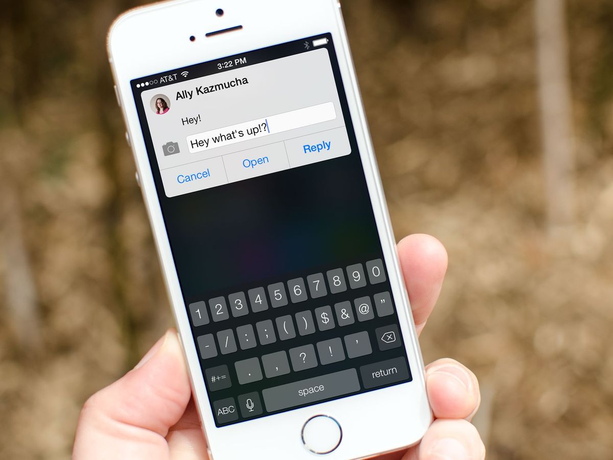 auki for iPhone review: iOS 7 quick reply the way Apple should do it | iMore