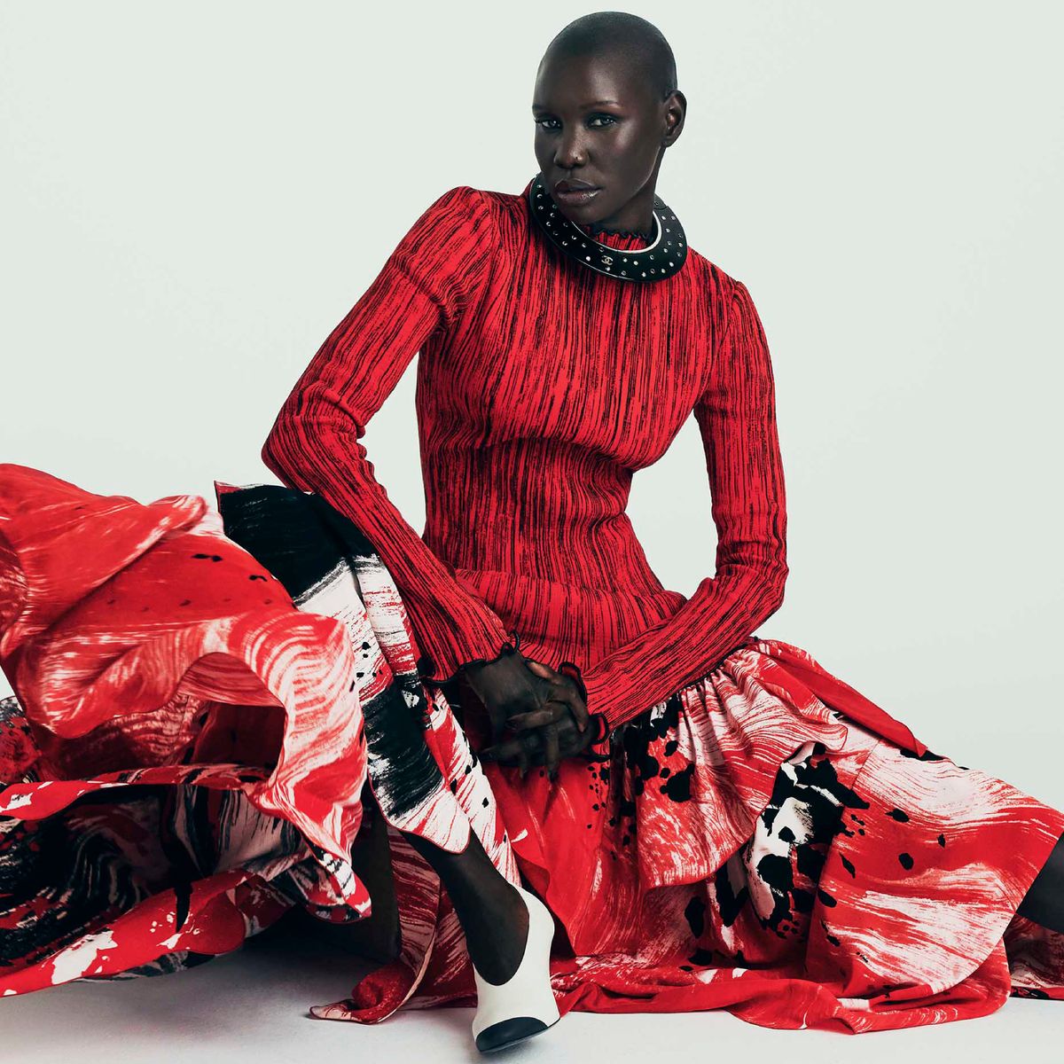 Model Adot Gak Showcases the New-Season Colour Palette for 2026 | Marie ...