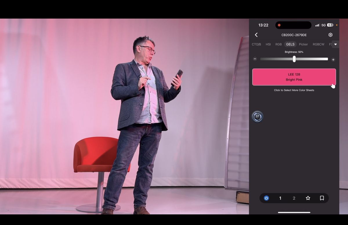 Neewer CB200C COB RGB LED video light review | Digital Camera World