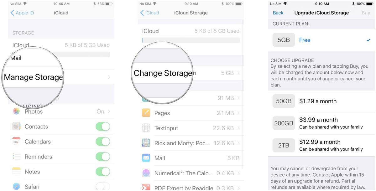 How to manage your iCloud storage on iPhone or iPad | iMore