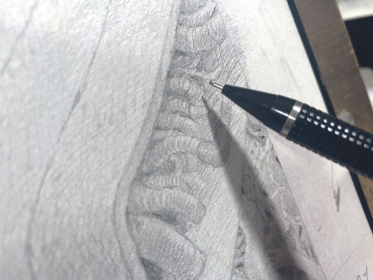 How to draw a scene in graphite | Creative Bloq