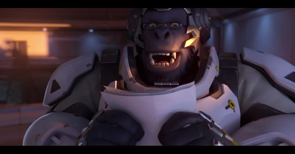 Winston makes a video for the incoming Overwatch beta | PC Gamer