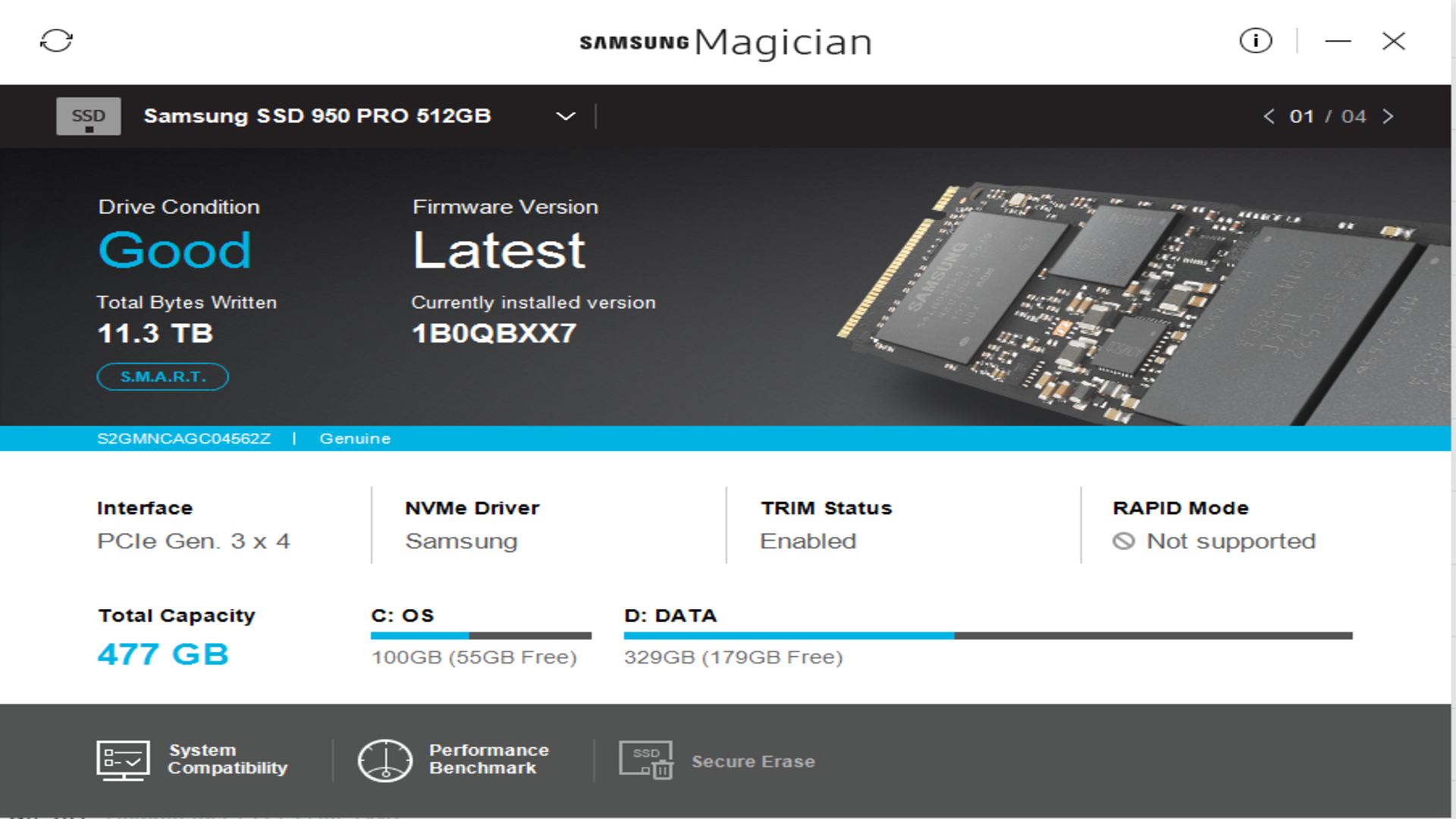 Samsung Magician is a free software that allows you to finetune your ...