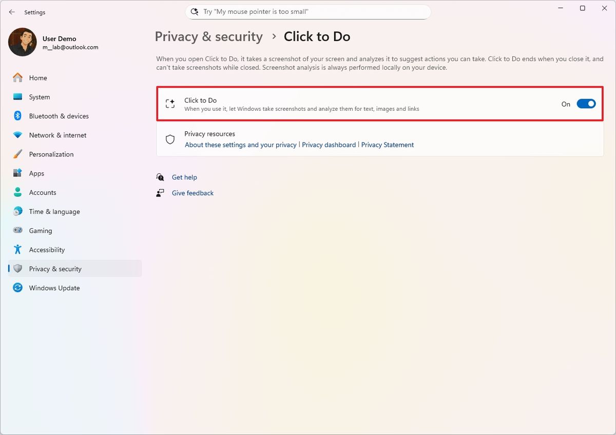 How to use Click to Do on Windows 11 with a Copilot+ PC | Windows Central