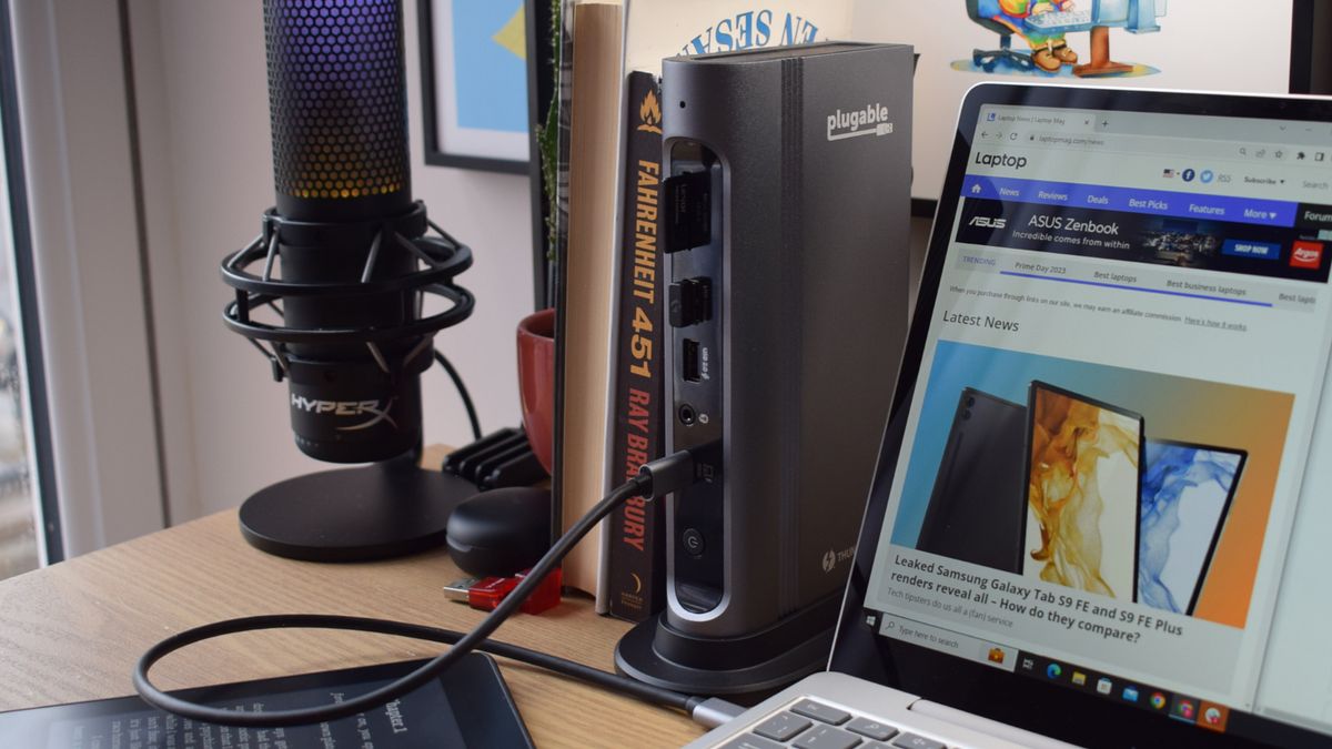 Plugable Thunderbolt 4 & USB4 Quad Display Docking Station review: Top ...