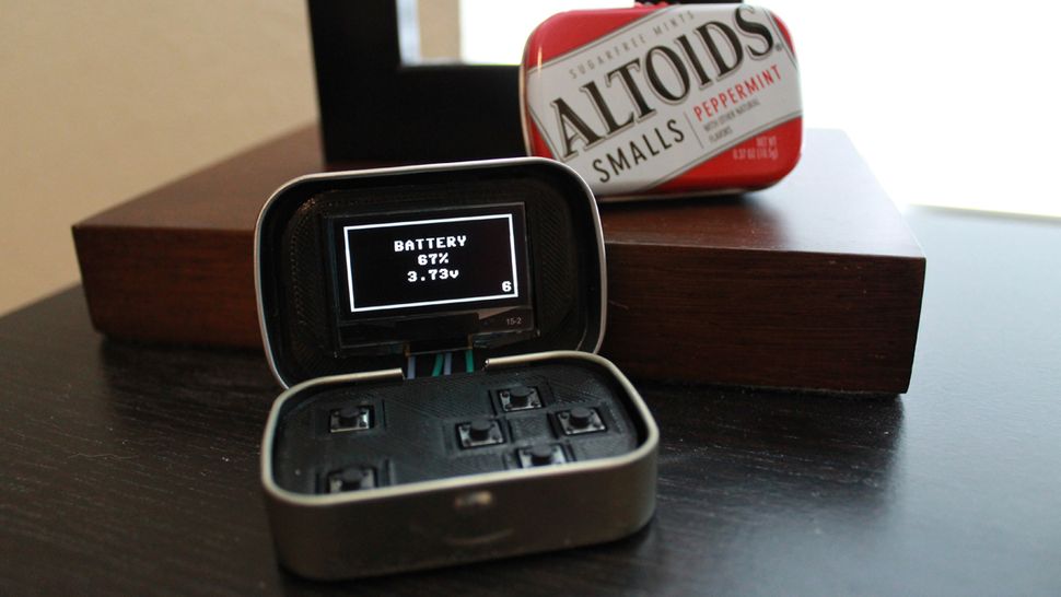 This Raspberry Pi Pico Altoids Gaming Handheld is Super Fresh, Tiny ...