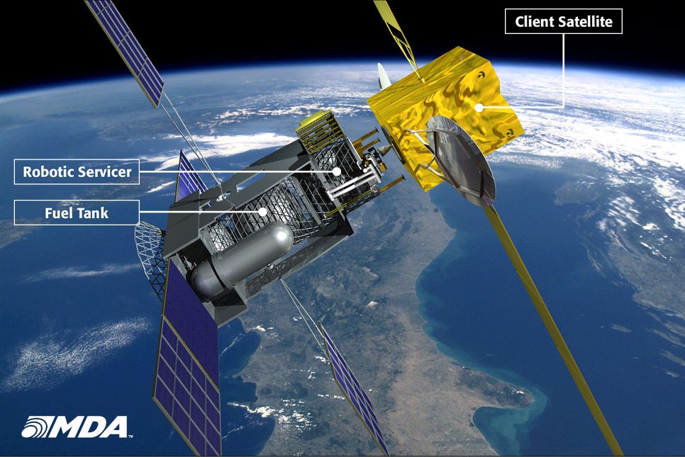 DARPA's Futuristic Phoenix Satellite Re-Servicing Program | Space