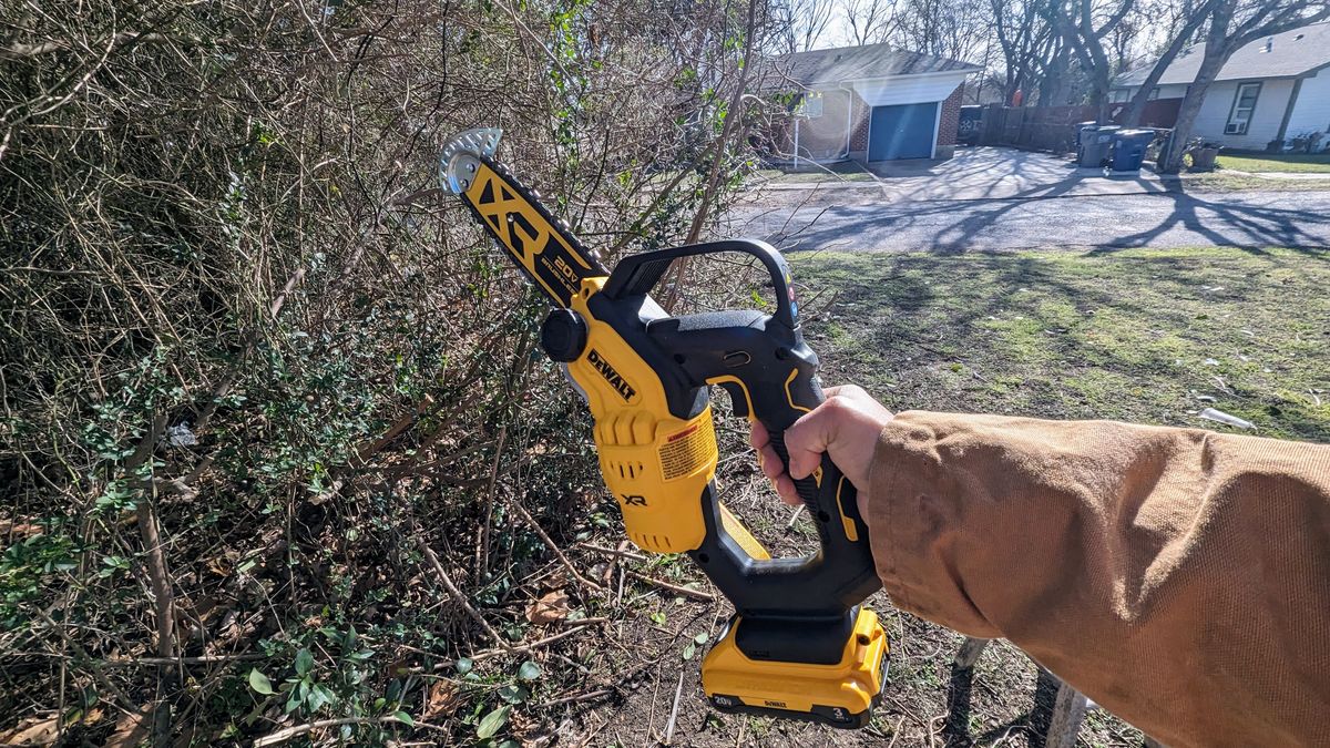 DeWalt DCCS623B 20V MAX 8 in. Brushless Cordless Battery Powered ...