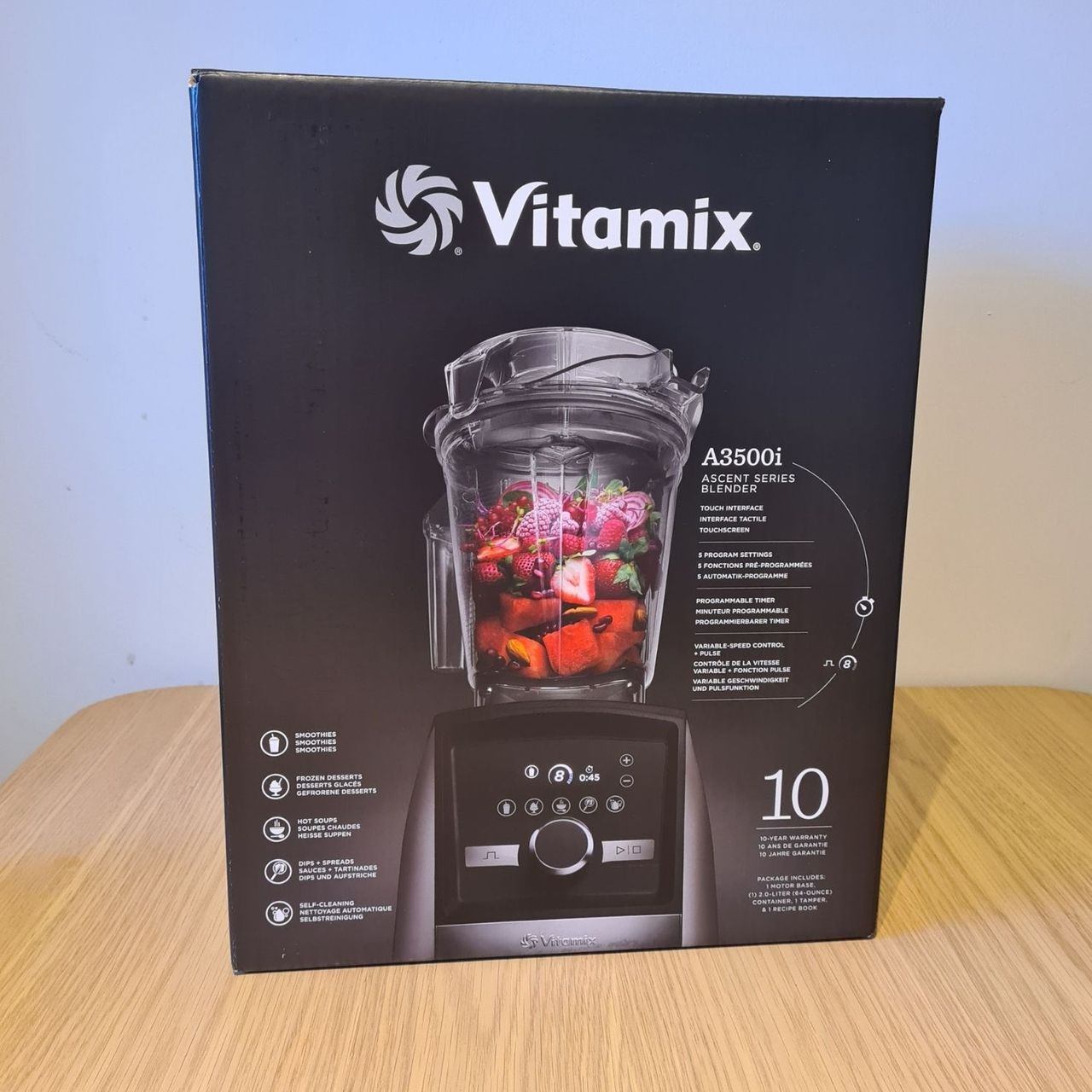 Vitamix A3500 Ascent Series Smart Blender review | Homes and Gardens