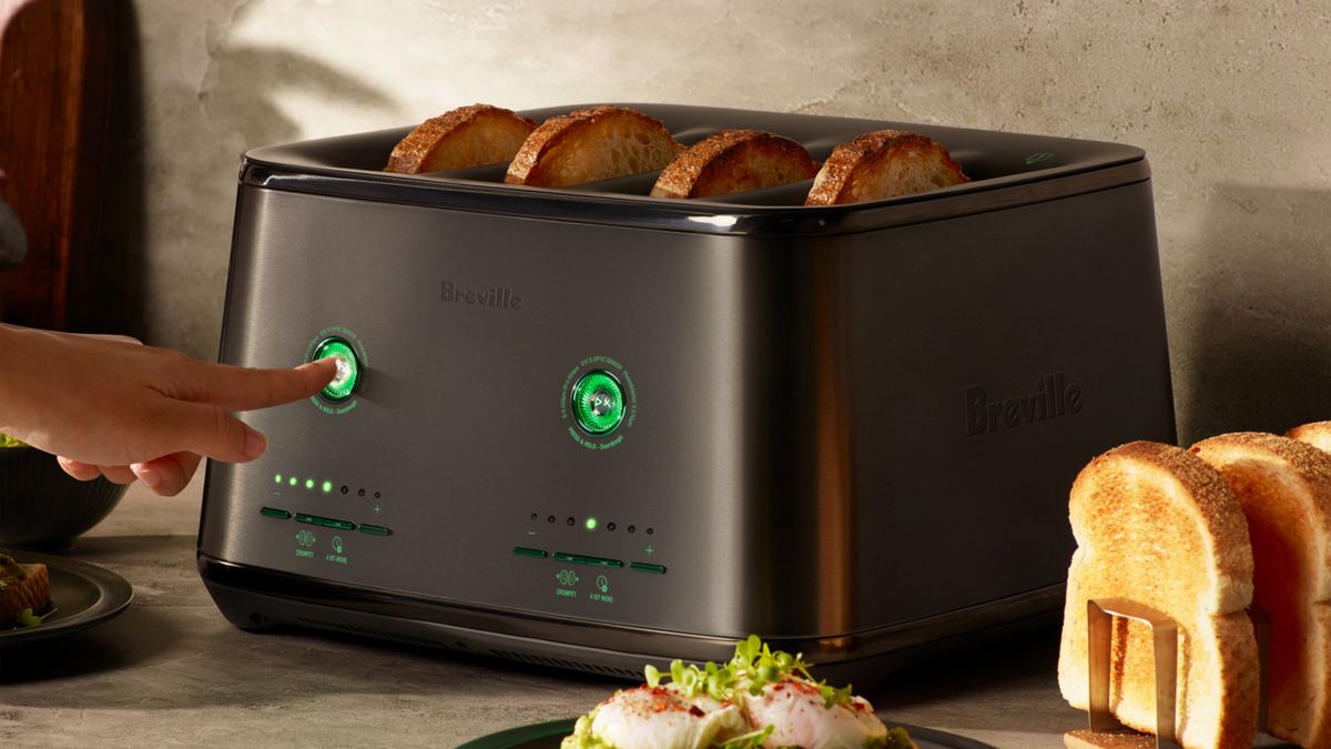 Say goodbye to burnt toast: Breville's Eye Q smart toaster delivers ...