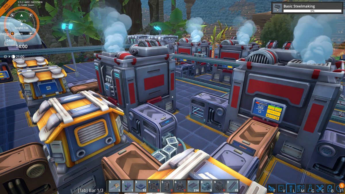 Foundry is a very calm, pleasant building game I'd play if I got tired ...