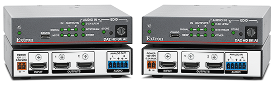 Extron Product News: New NAV Capabilities, Dante Card, and Audio ...