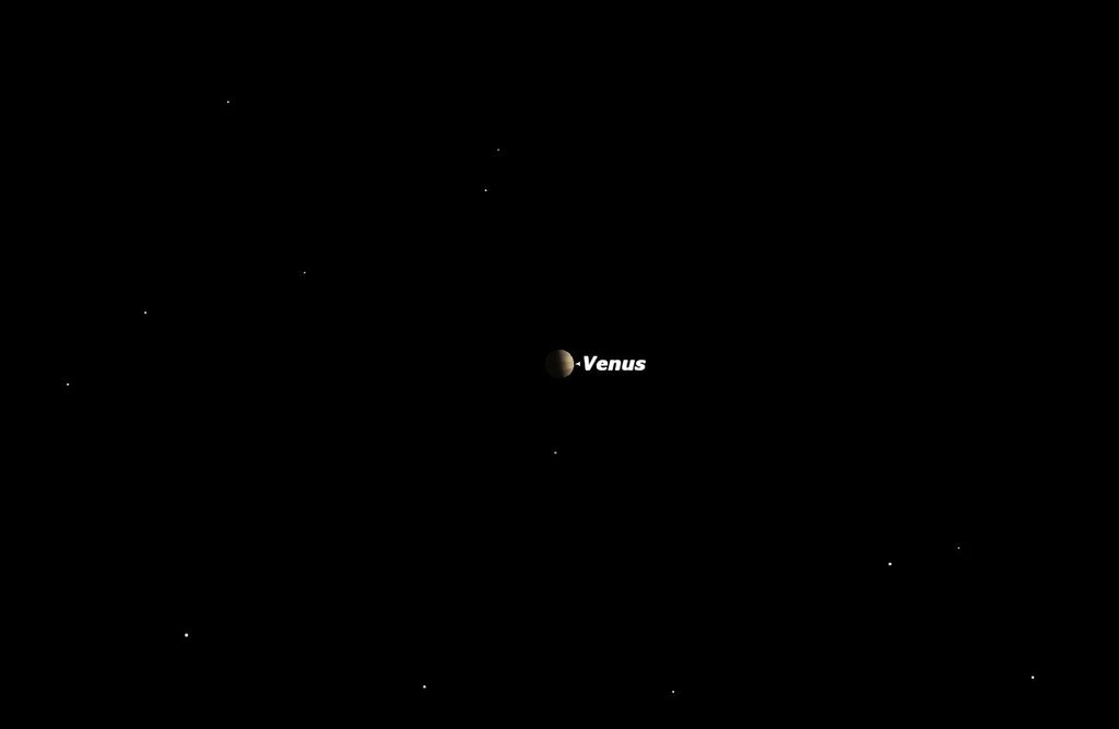 Venus Shining at Its Best in the Night Sky | Space