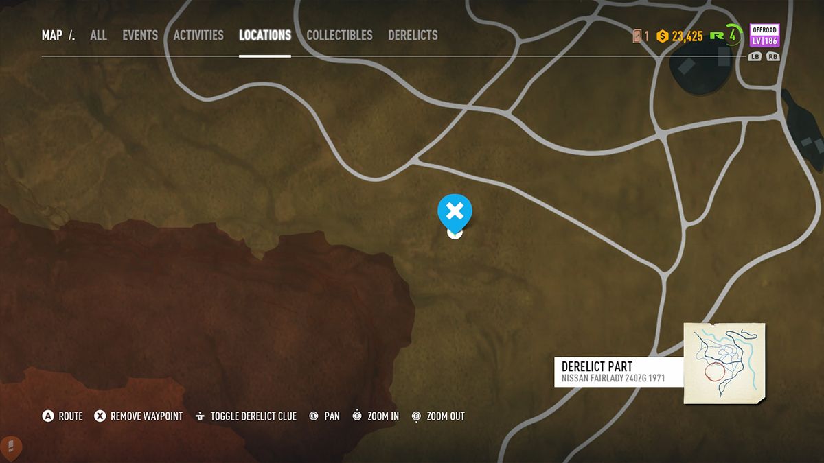 2: Nissan 240Z - Need for Speed Payback Derelict location guide - Page ...