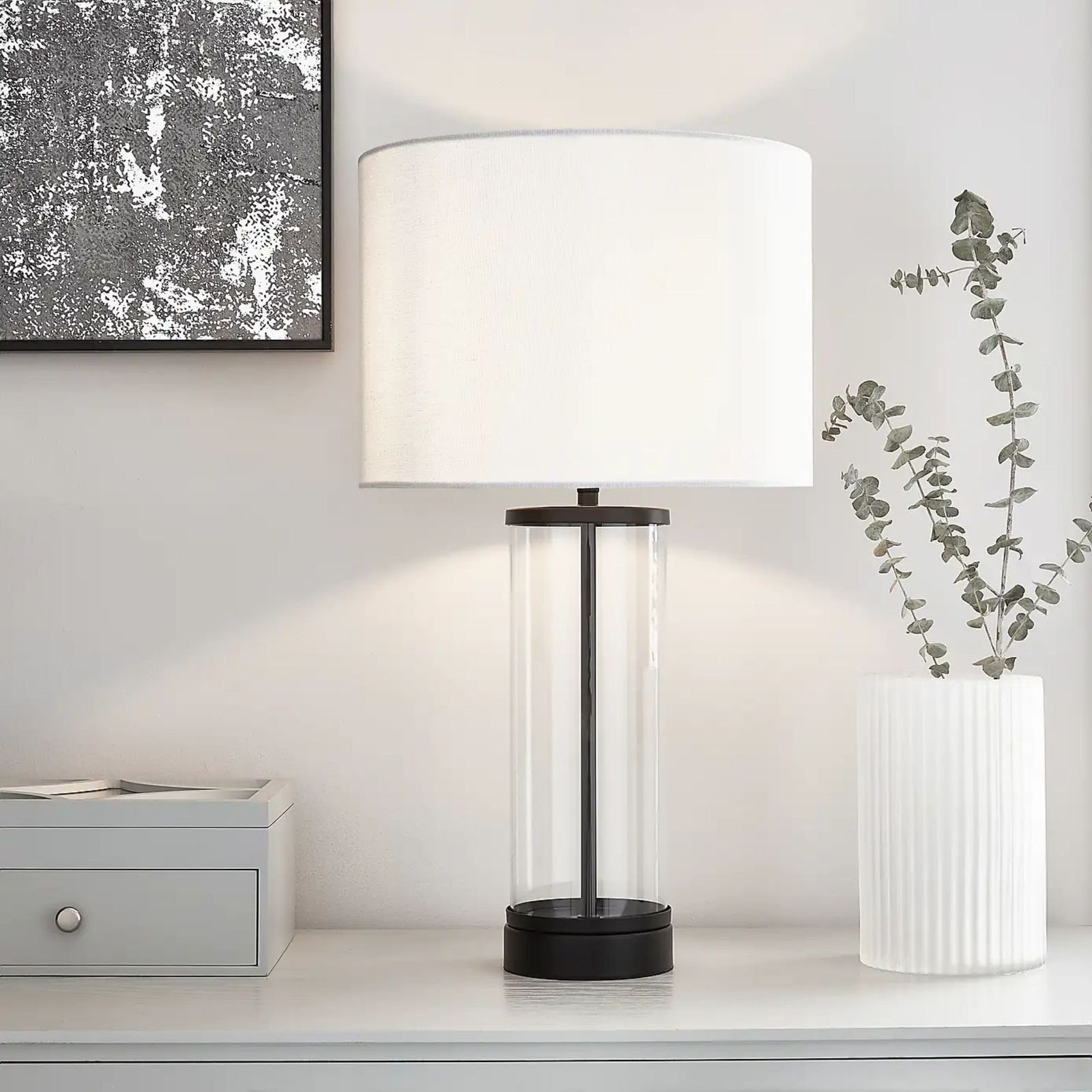 This Dunelm lamp looks like The White Company but £120 less | Ideal Home