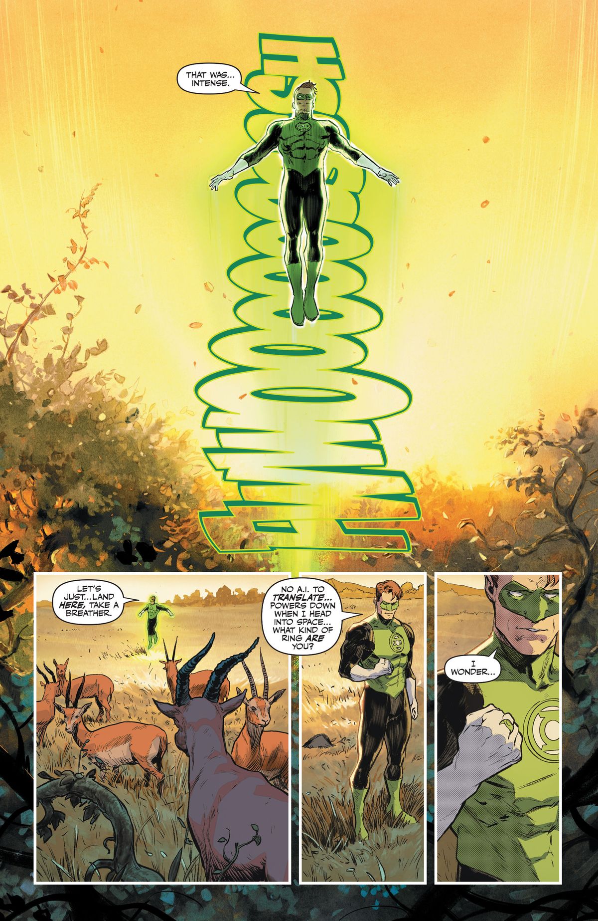 Hal Jordan must face both Sinestro and a growing midlife crisis in ...