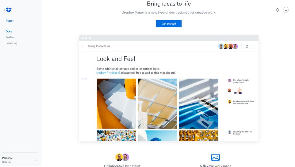 Dropbox redesign is a fantastic midlife crisis | Creative Bloq