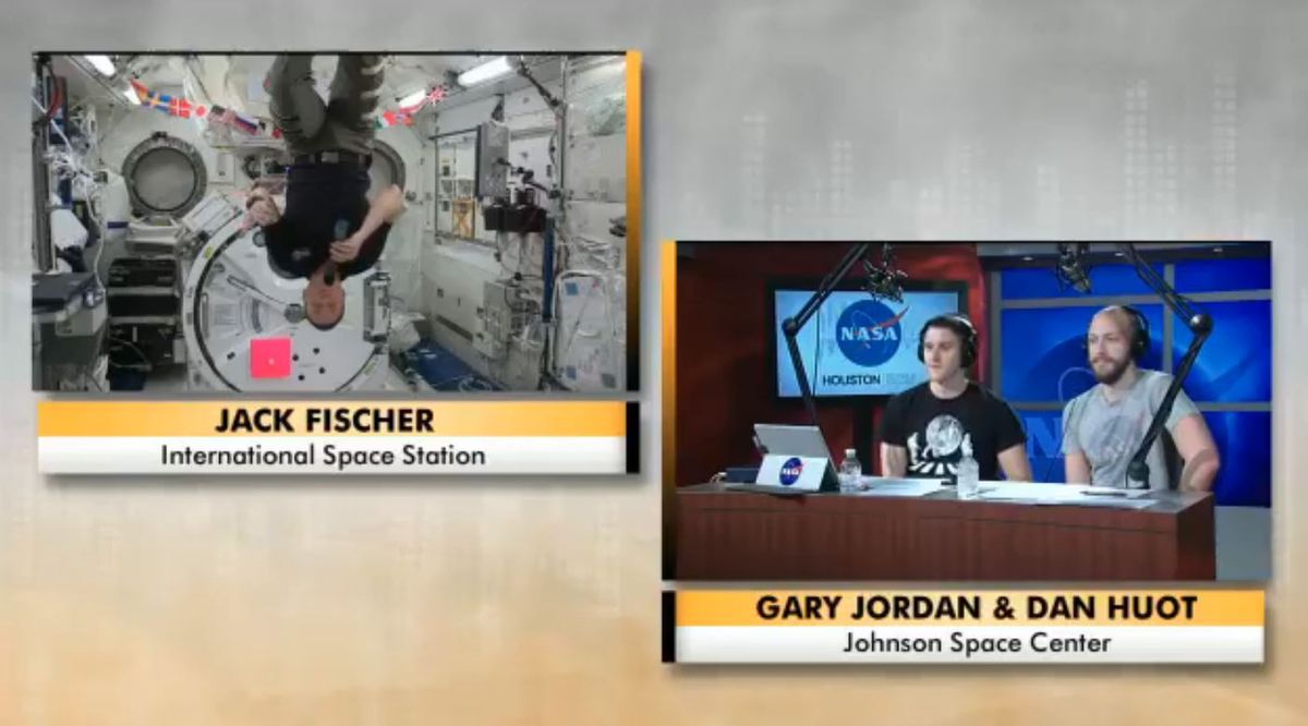 Space Station 'Air Bed': Astronaut Jack Fisher Gives Wild Answers in ...