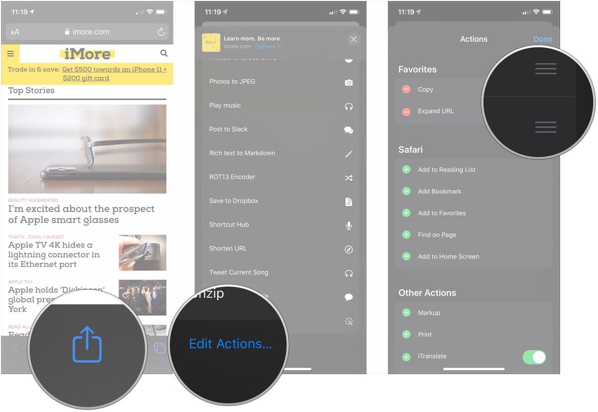 How to customize and use the share sheet in iOS 13 and iPadOS 13 | iMore