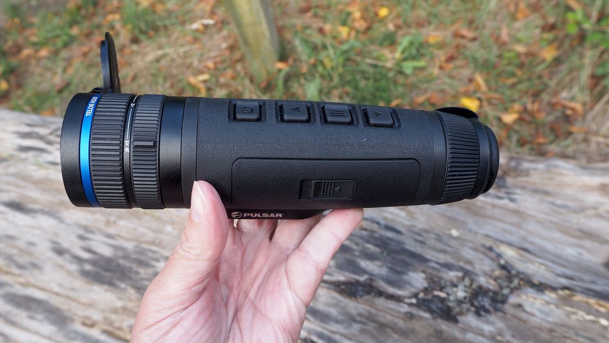 Pulsar Telos XQ35 thermal imaging monocular review | Digital Camera World