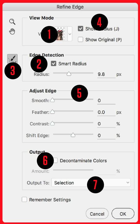 Photoshop anatomy: the Refine Edge box tool explained | Creative Bloq